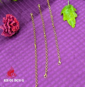 NECKLACE AND HARAM BACK CHAIN BC13G ( PER PIECE )